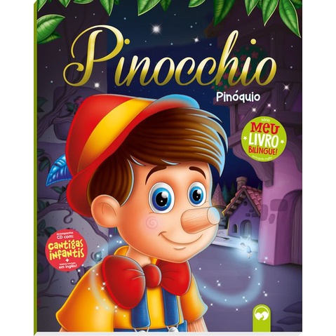 Meu livro bilíngue - Pinocchio (Pinóquio) | Shopee Brasil