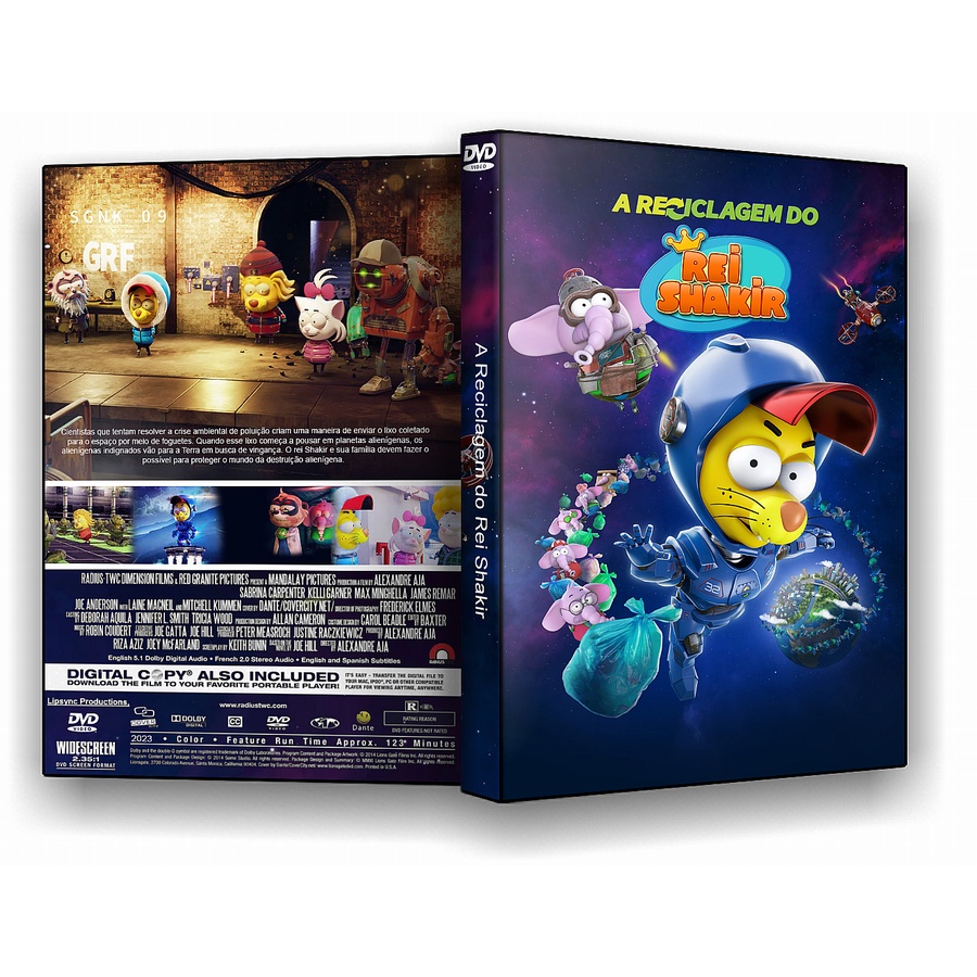 Dvd A Reciclagem Do Rei Shakir Dubl E Leg Shopee Brasil