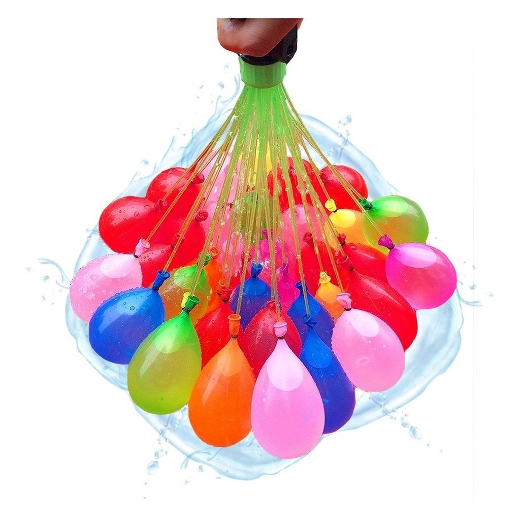 Balão De Água Guerra De Bexiga 222 Bexigas Splash Ball 1 Pacote Enche ...