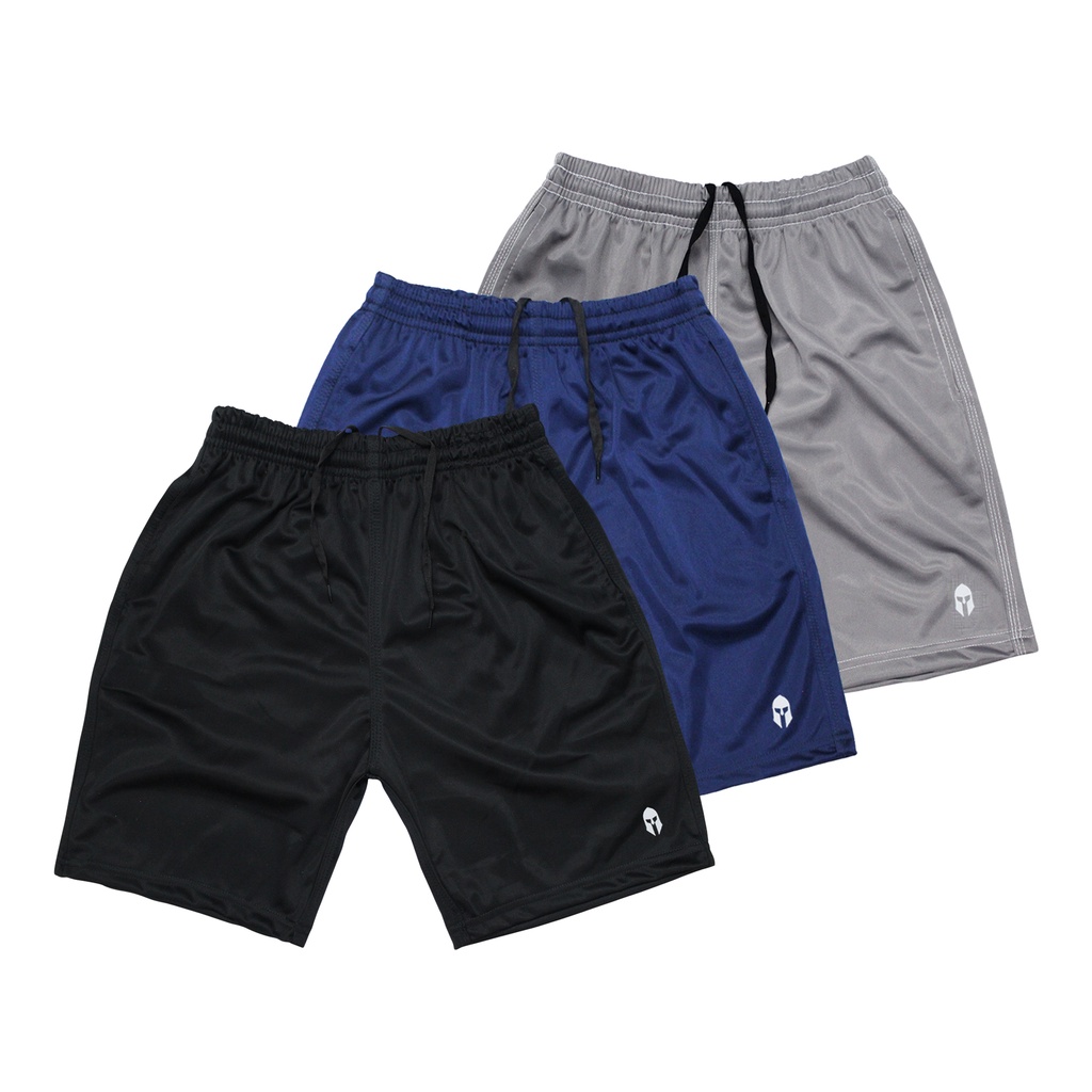 Bermuda Masculina Chimpa 3 Bolsos Academia Corrida Treino | Shopee Brasil