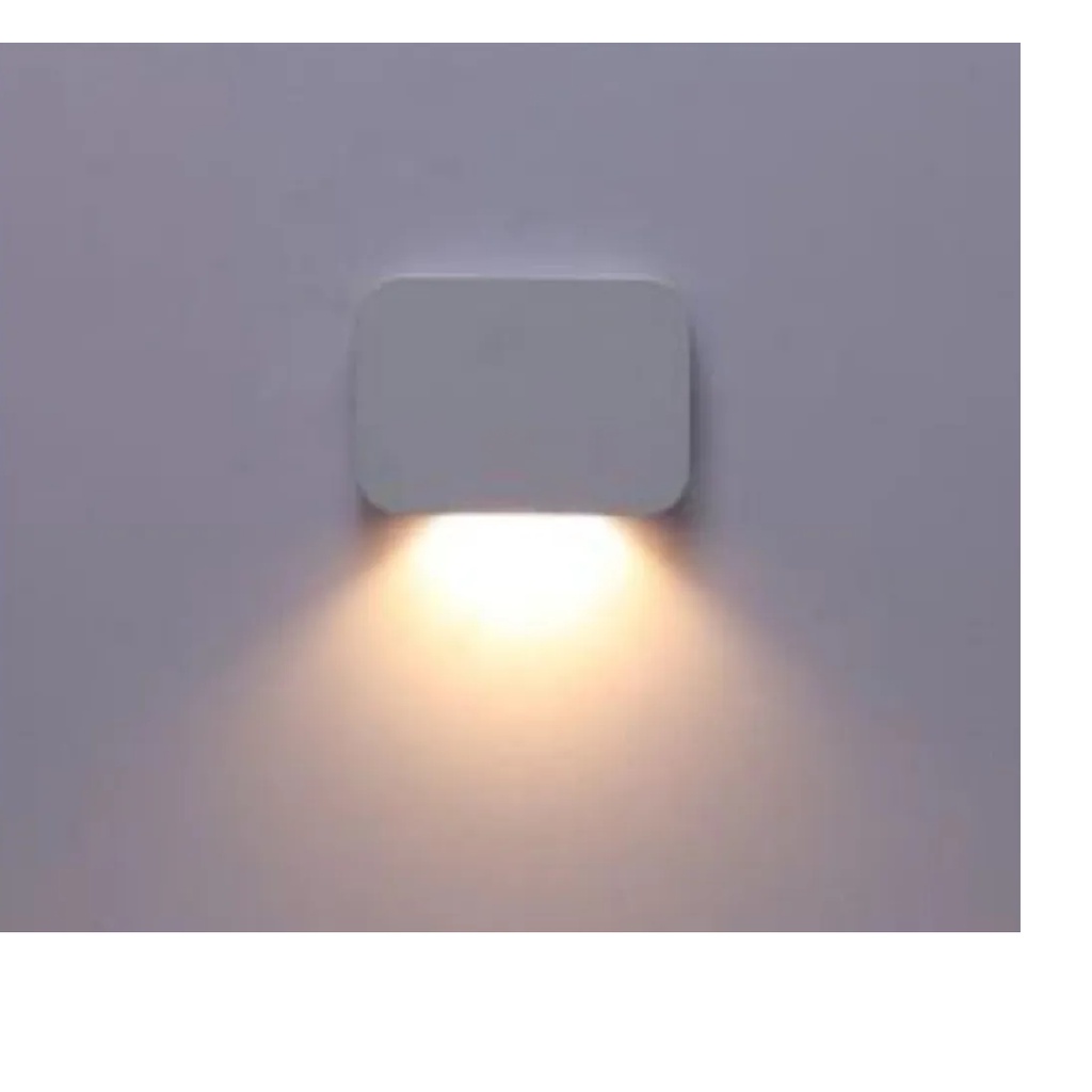 Balizador De Parede Mini 1,5W 3000K 100-220V IP65 Branco | Shopee Brasil