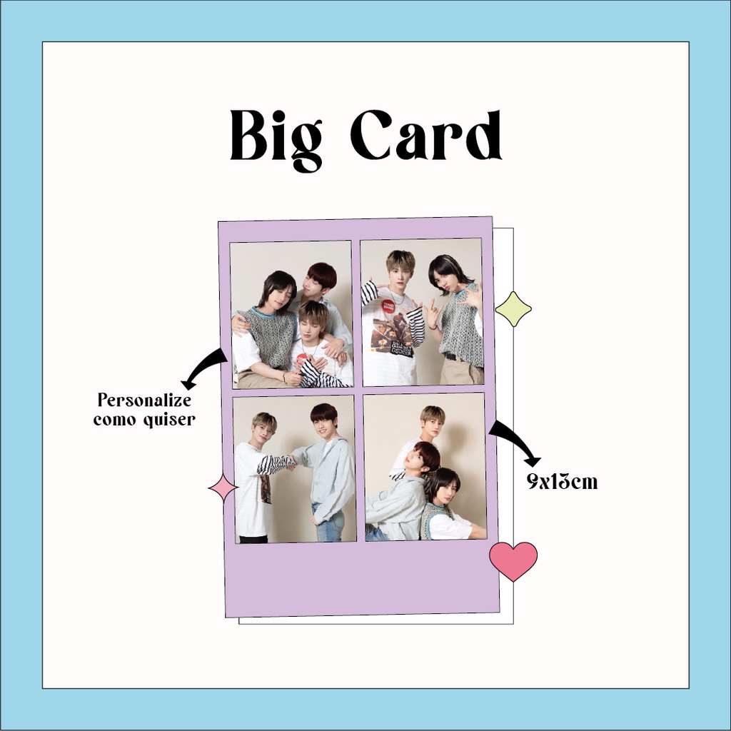 Big Card - Personalizado | Shopee Brasil