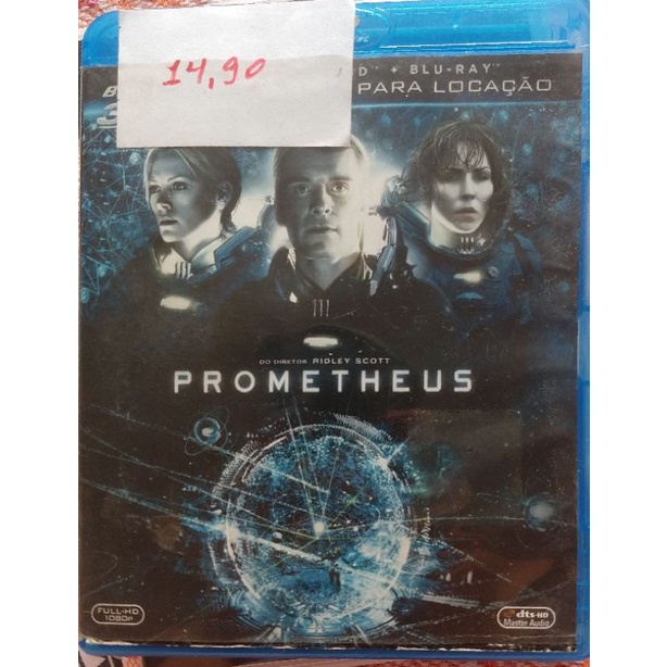 Blu - ray Prometheus | Shopee Brasil