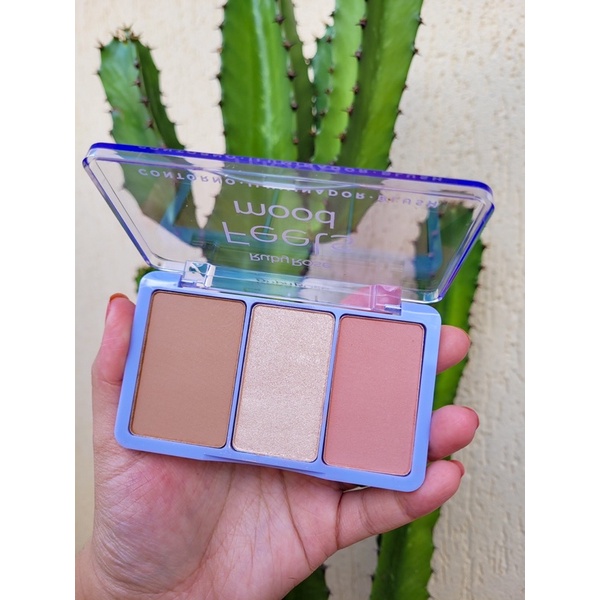 Paleta De Contorno, Iluminador, Blush Feels Mood | Shopee Brasil