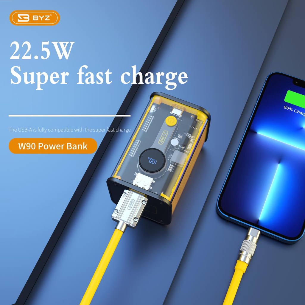 Carregador Power Bank 20000 Mah Supoer Fast Charging 20W PD ...