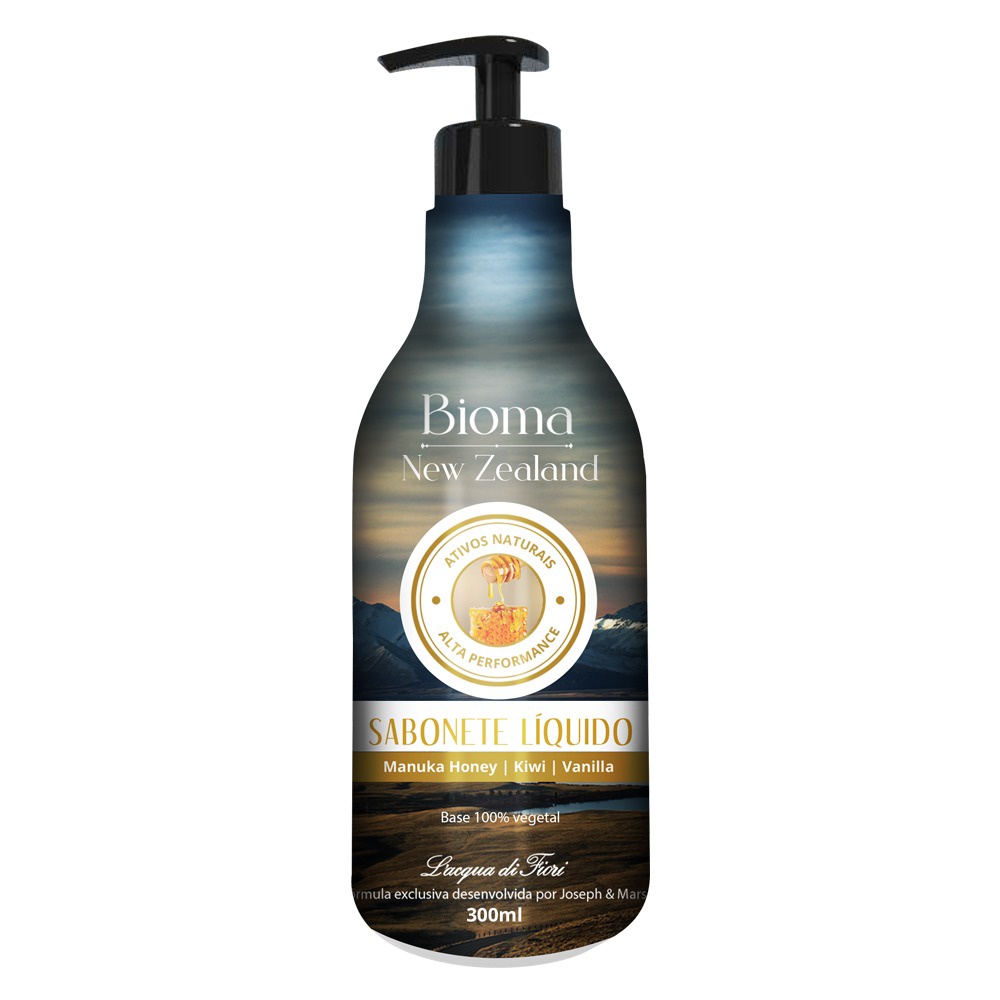 Bioma New Zealand Sabonete Liquido 300ml | Shopee Brasil