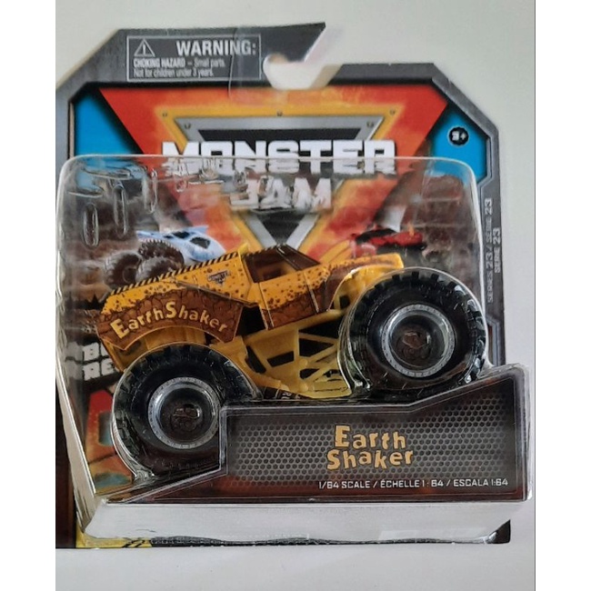 MONSTER JAM - EARTH SHAKER | Shopee Brasil