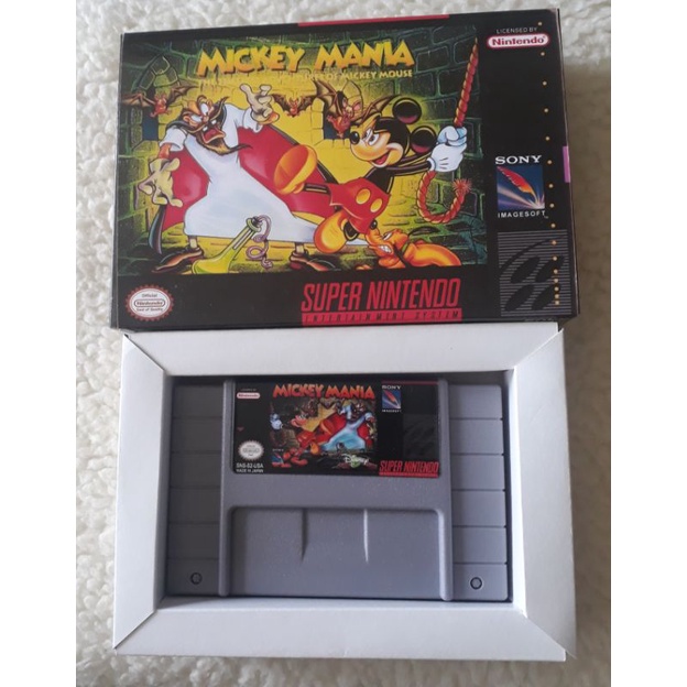 Jogo Mickey Mania The Timeless Adventures of Mickey Mouse Super ...