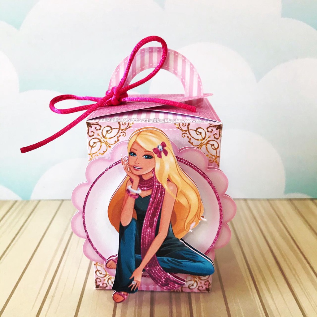 Caixa milk barbie/ personalizada | Shopee Brasil