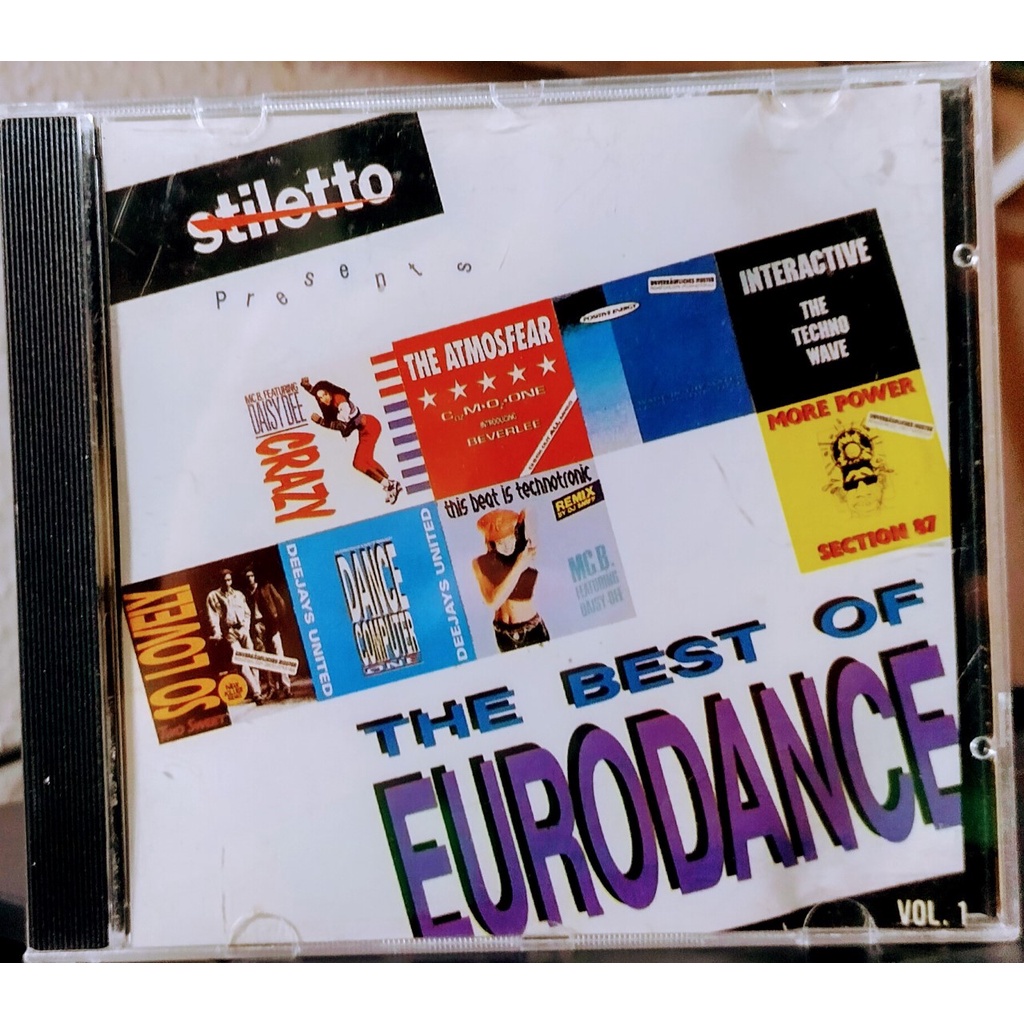 CD - THE BEST OF EURODANCE VOL 1 - STILETTO | Shopee Brasil