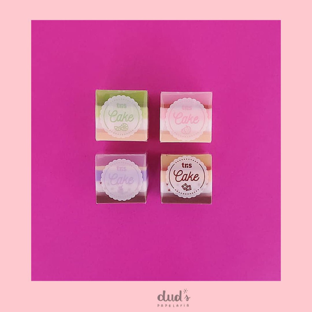Borracha Tris Cake - com cheirinho | Shopee Brasil