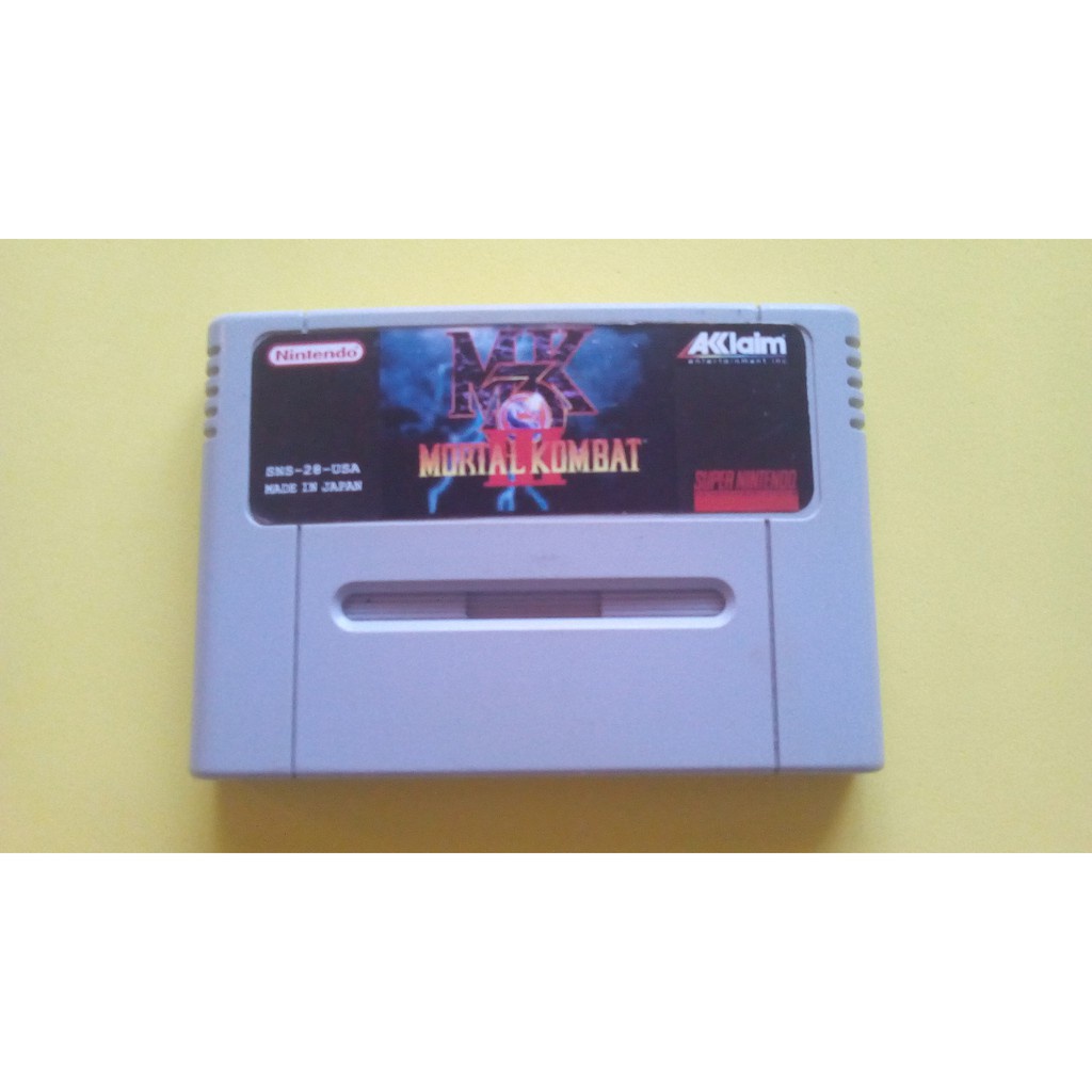 Mortal Kombat 3 (Super Nintendo - SNES) | Shopee Brasil