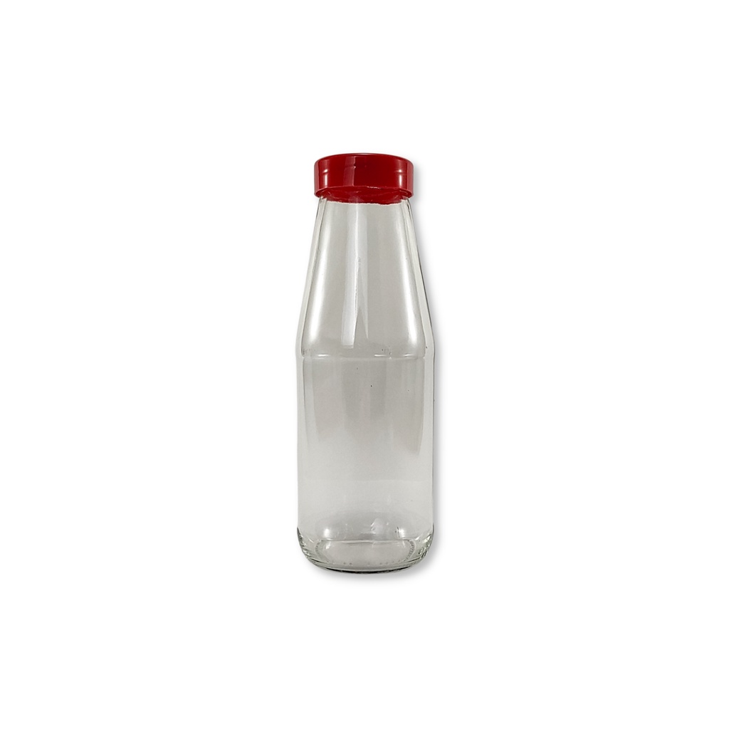 15 Garrafas Lisa Vidro 715ml C/ Tampa Plástica Suco Leiteira Molho ...