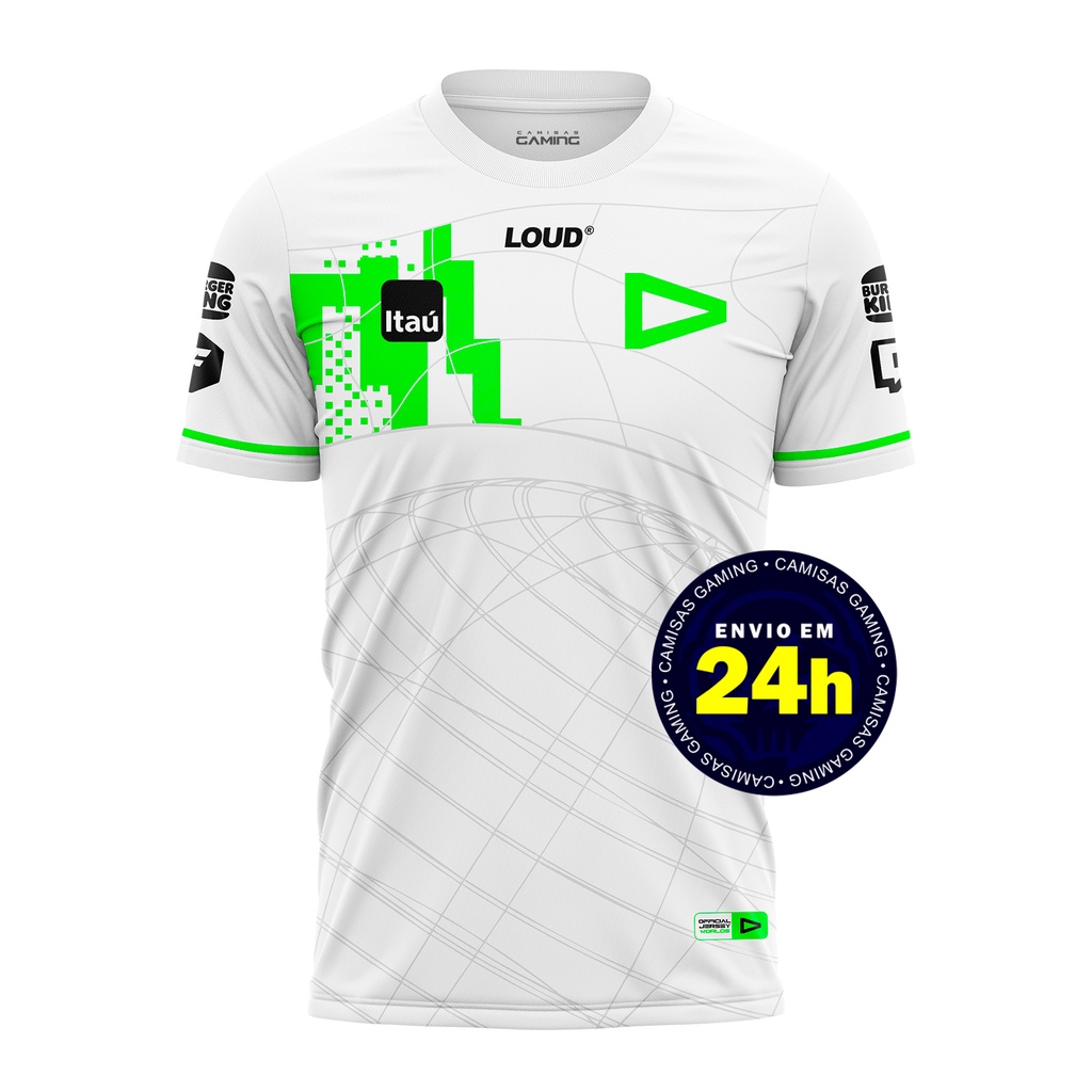 Uniforme LOUD Worlds 2022 | Envio em 24h! | Shopee Brasil
