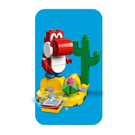 LEGO Mario Series 5 - Red Yoshi | Shopee Brasil