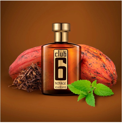 Perfume Club 6 Voyage 95 ml Eudora | Shopee Brasil