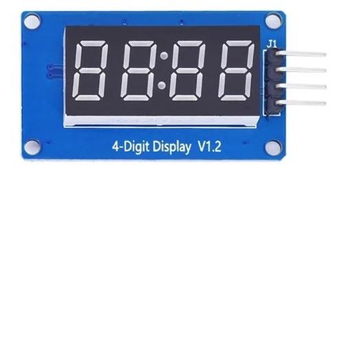 Módulo Tm1637 Display 7 Segmentos 4 Dígitos Arduino Diy Led Código