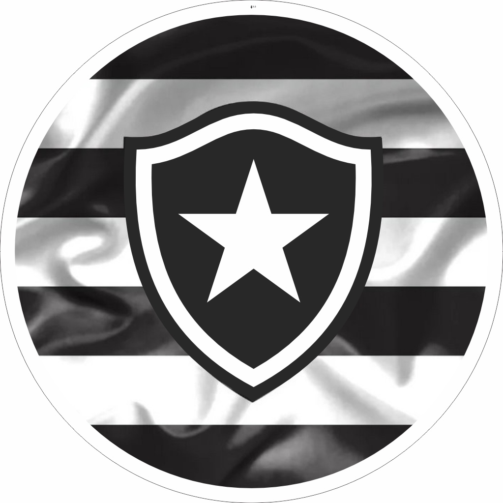 Painel Redondo Tecido Sublimado Botafogo 2 | Shopee Brasil