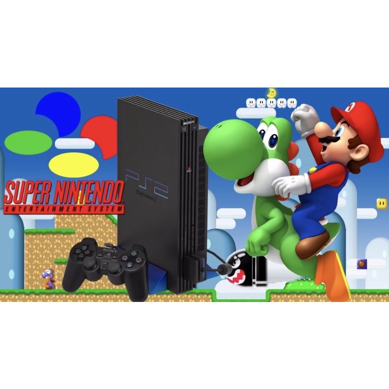 dvd Snes Station Super Emulator Para Playstation 2 Ps2 Play2 Emulador ...