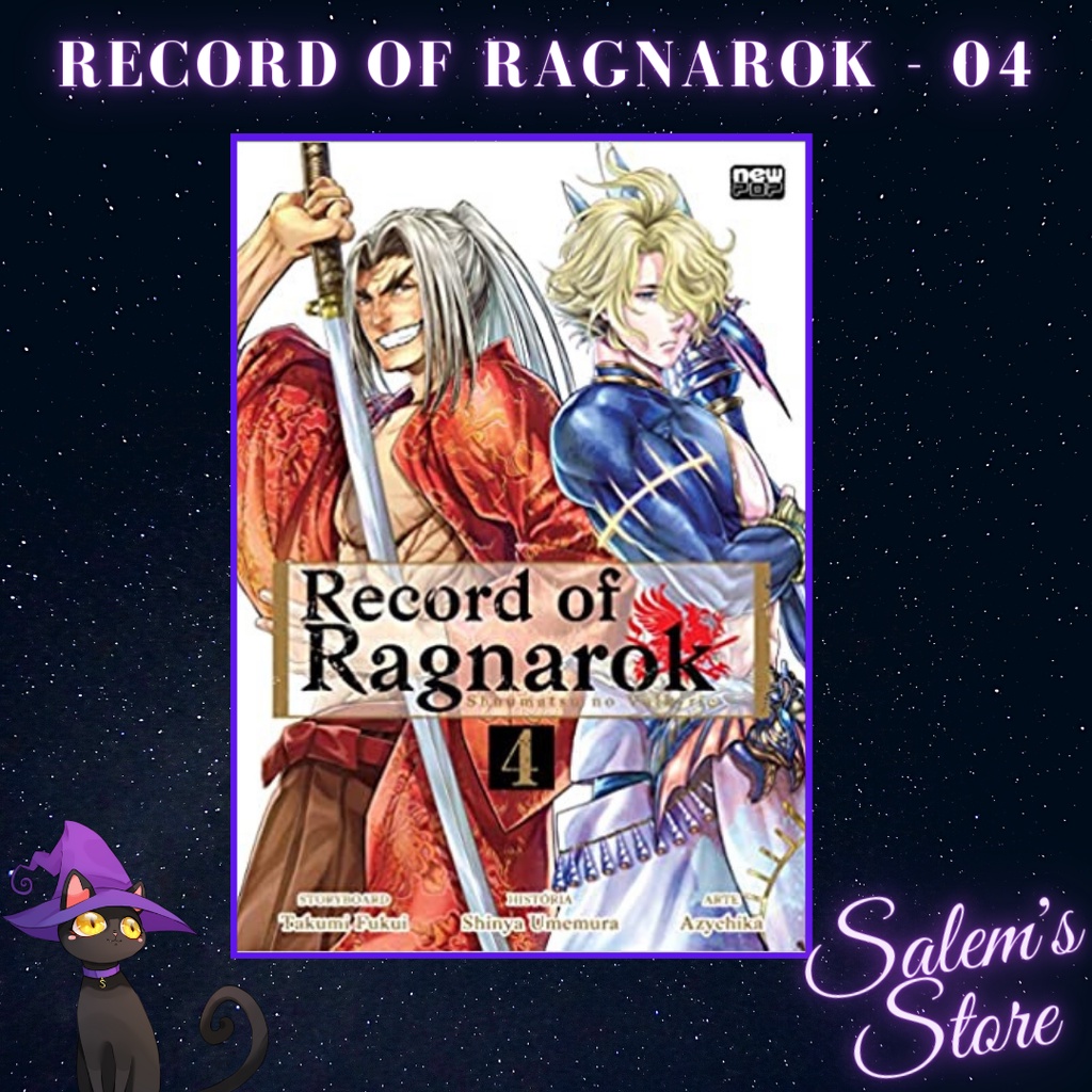 Record of Ragnarok: Volume 04 (Shuumatsu no Valkyrie) | Shopee Brasil