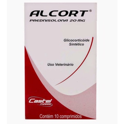 Alcort 20mg 10 Comprimidos para Cães Cepav | Shopee Brasil
