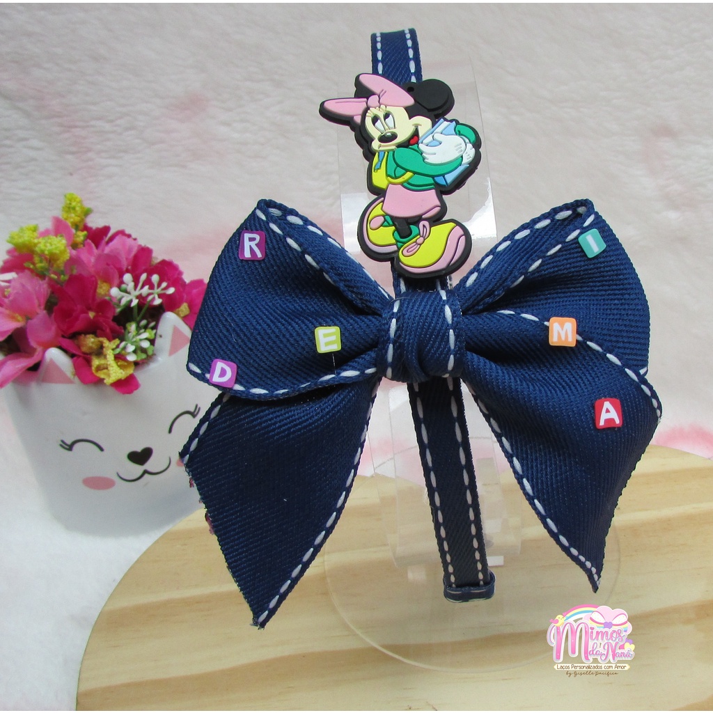 ARCO ESCOLAR MINNIE. | Shopee Brasil