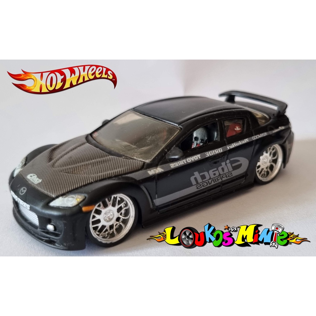 Hot Wheels Mazda RX-8 Hin D Force 1:50 Loose | Shopee Brasil