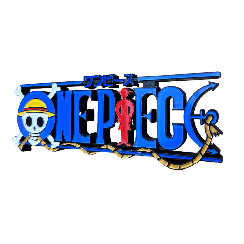 Placa Decorativa One Piece Logo Mdf Com Acrílico 23cm | Shopee Brasil