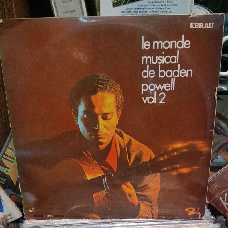 LP Baden Powell - O Mundo Musical De Baden Powell Vol.2 | Shopee Brasil