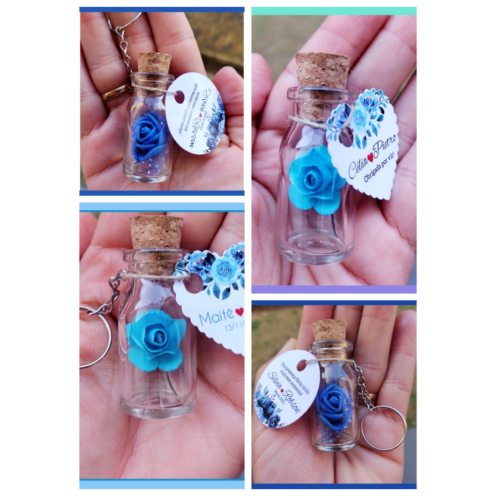 60 lembranças azul (NOVIDADE!!!) TAG REDONDA, CORAÇÃO OU QUADRADA ...