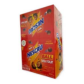 Chocolate Ao Leite Nescau Ball Nestlé C/12x75gr | Shopee Brasil