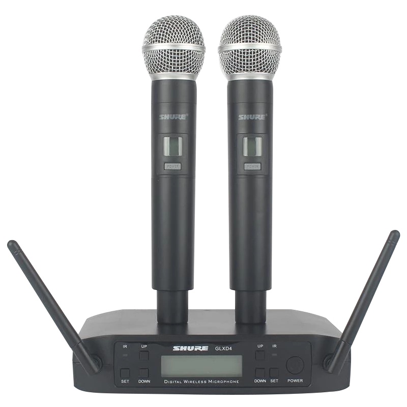 Microfone Sem Fio Shure Duplo Glxd4 Profissional - Pronta Entrega | Shopee Brasil