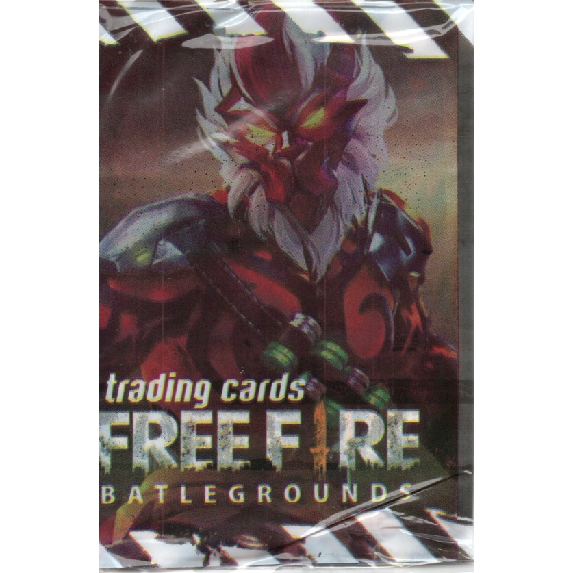 40 CARDS FREE FIRE = 10 PACOTES FECHADOS | Shopee Brasil