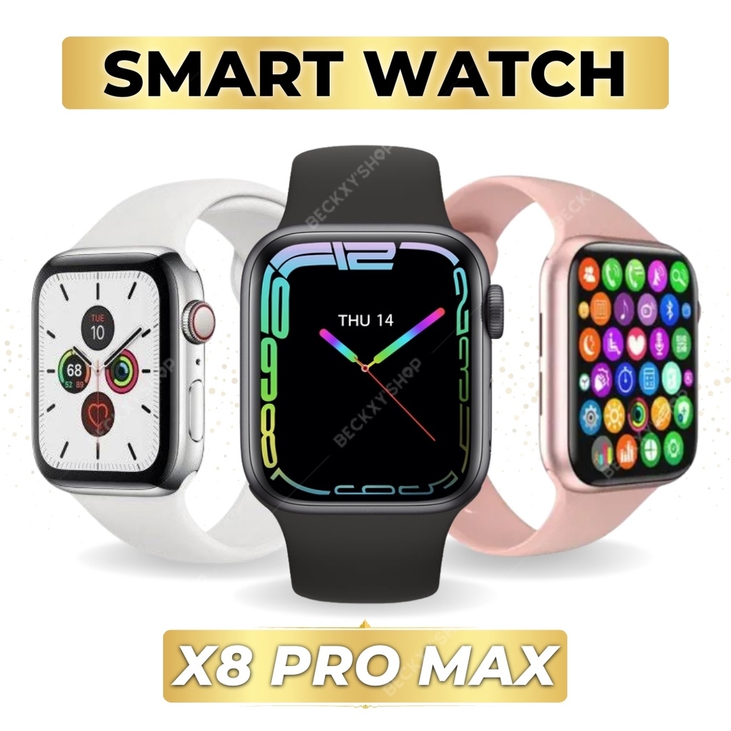 Lançamento Smart Watch X8 Pro Max Infinite Display - Faz e Recebe ...