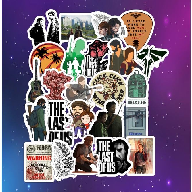 Pack Stickers The Last Of Us - Série e Game - Adesivos - 25unds ...