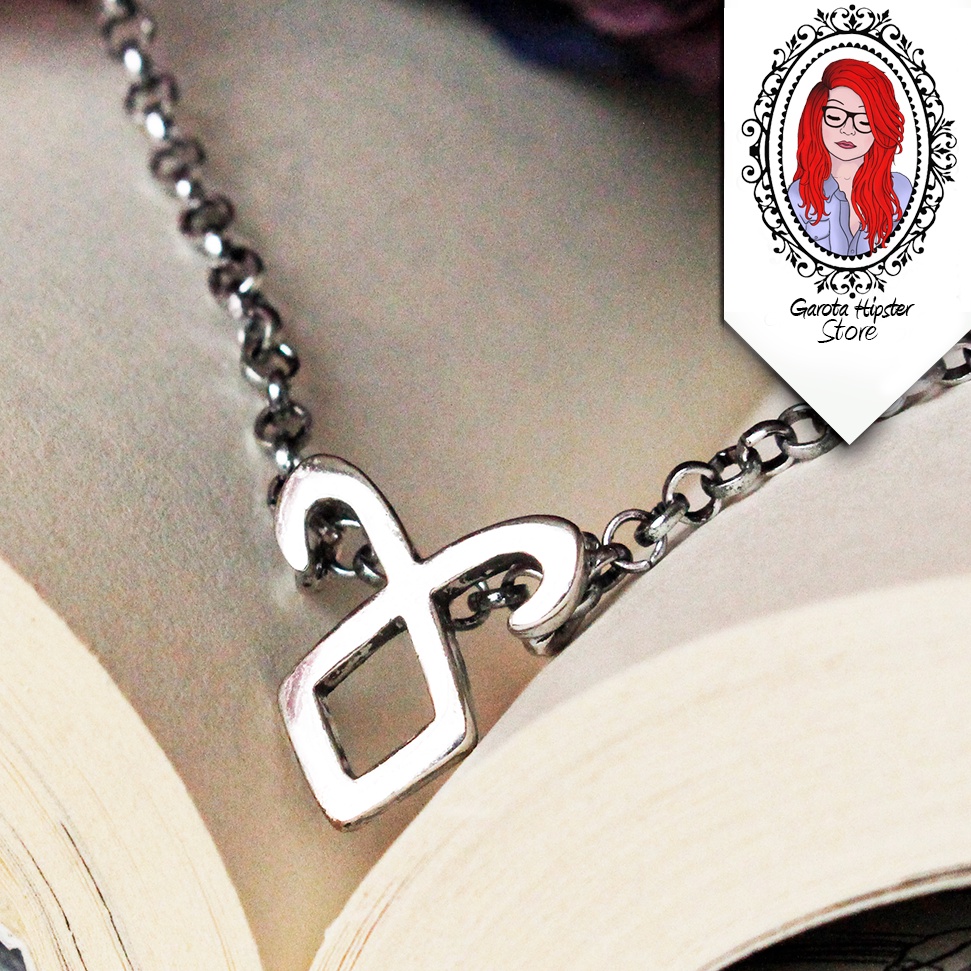 Colar Shadowhunters Runa Poder Angelical Mini | Shopee Brasil