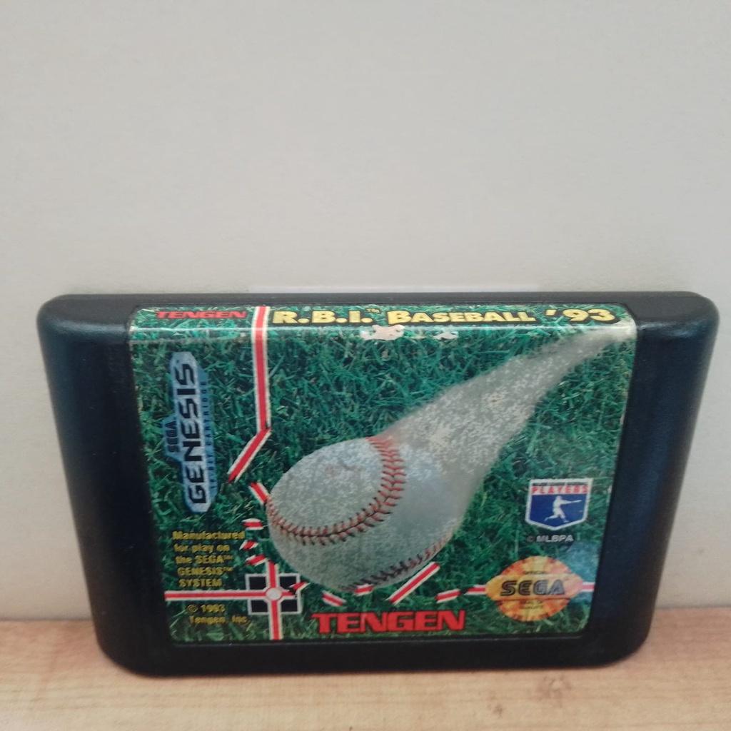 Jogo RBI Baseball 93 Sega Mega Drive Genesis Original | Shopee Brasil