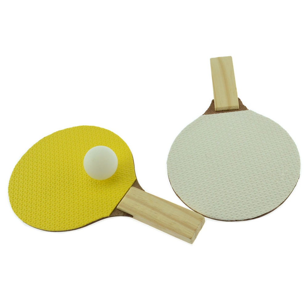 Raquete de Ping Pong Kit para 2 Jogadores e 1 Bola - GRÁTIS BOLINHAS ...