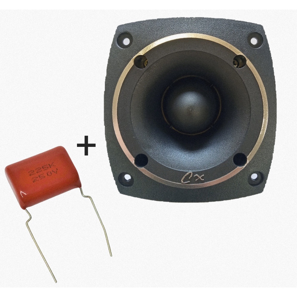 Tweeter Compet Profissional 150wrms Super Tweeter + Capacitor | Shopee ...