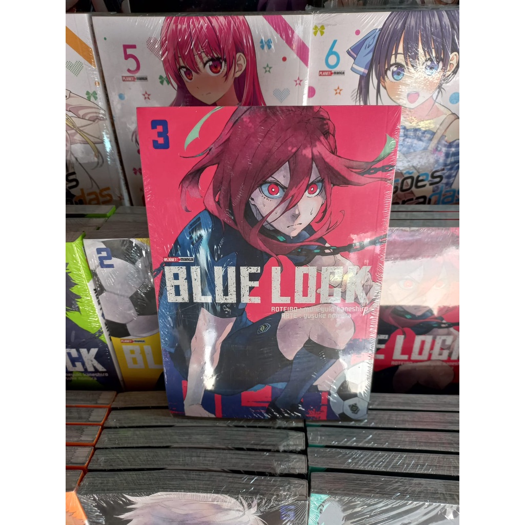 Blue Lock vol.3 - Panini - Lacrado | Shopee Brasil