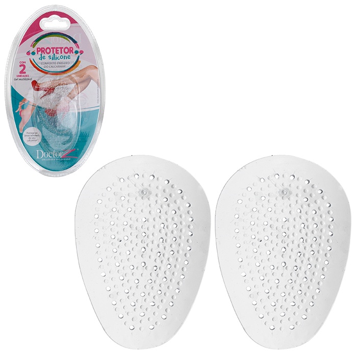 Protetor De Silicone Para Calcanhar Do Pé- Sapato Feminino | Shopee Brasil