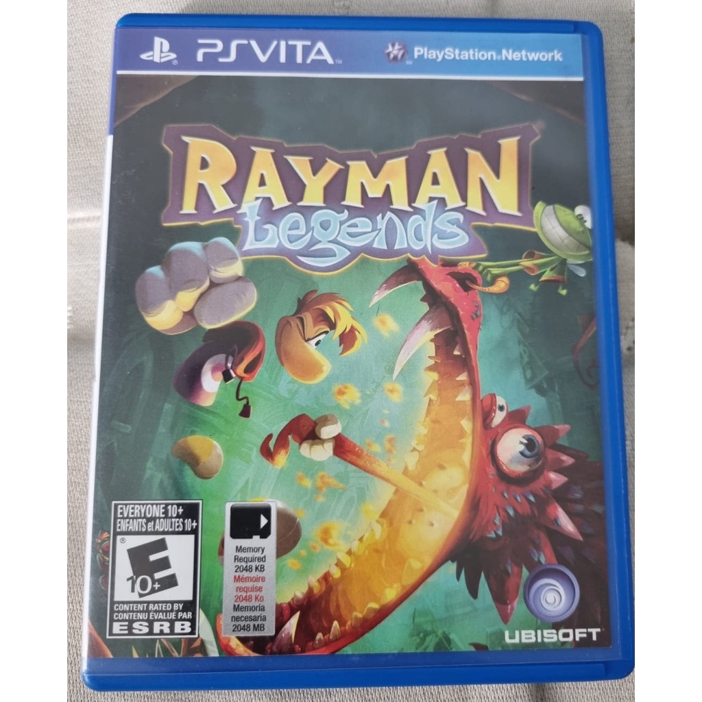 Rayman Legends Ps Vita Midia Fisica Fisico Original Psvita | Shopee Brasil