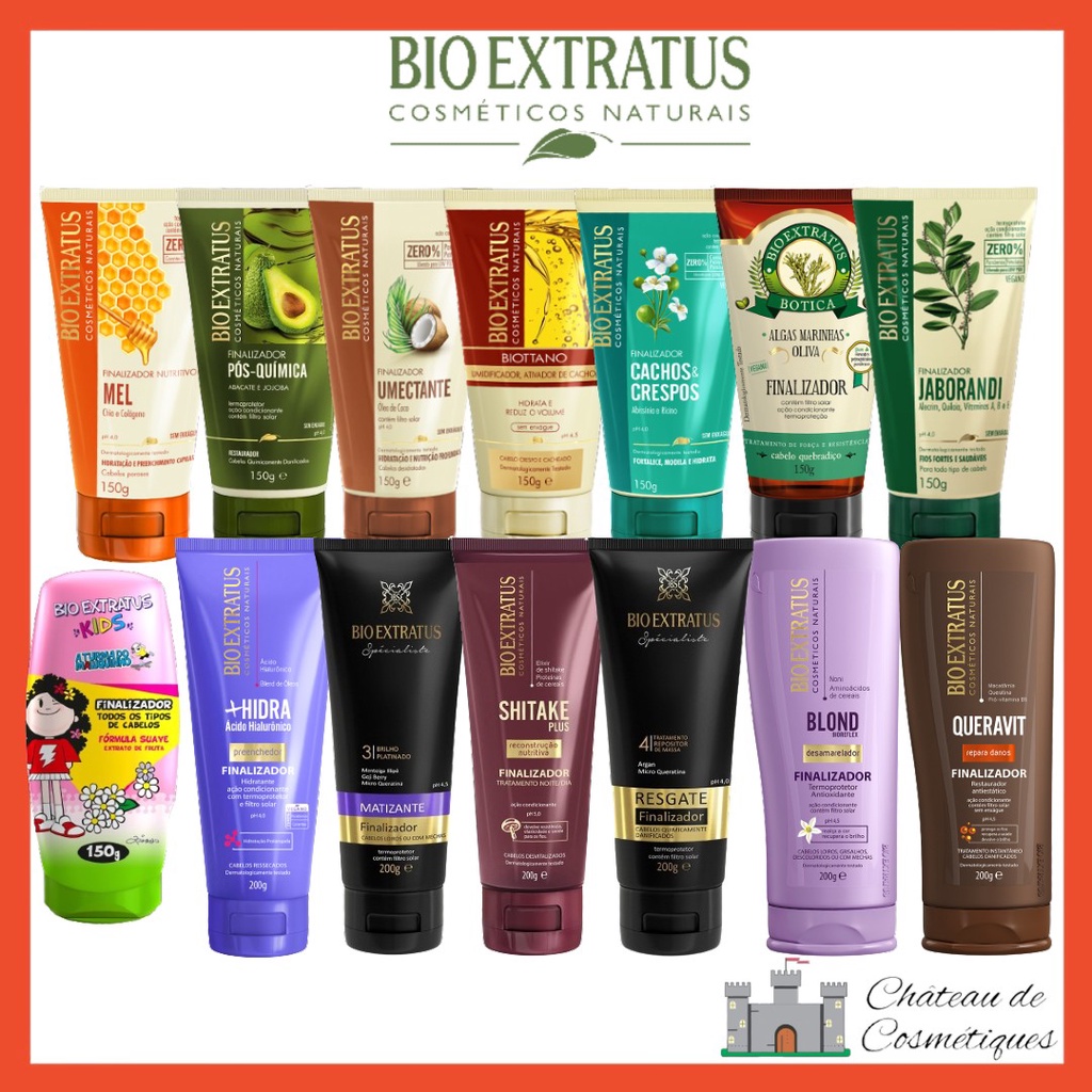 Finalizador Creme Pentear Bio Extratus 150g ou 200g Escolha seu Modelo ...