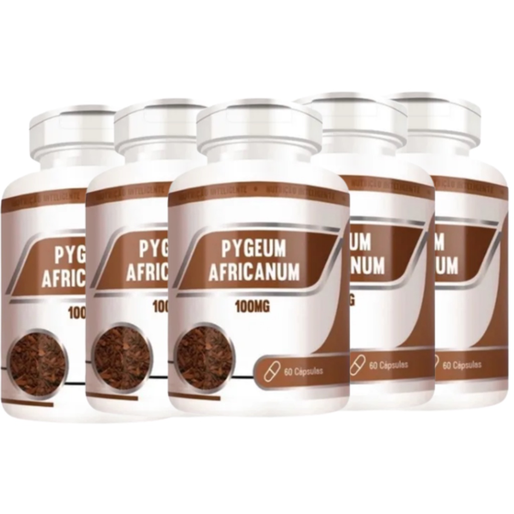 Pygeum Africanum 100mg 60 Caps | Shopee Brasil