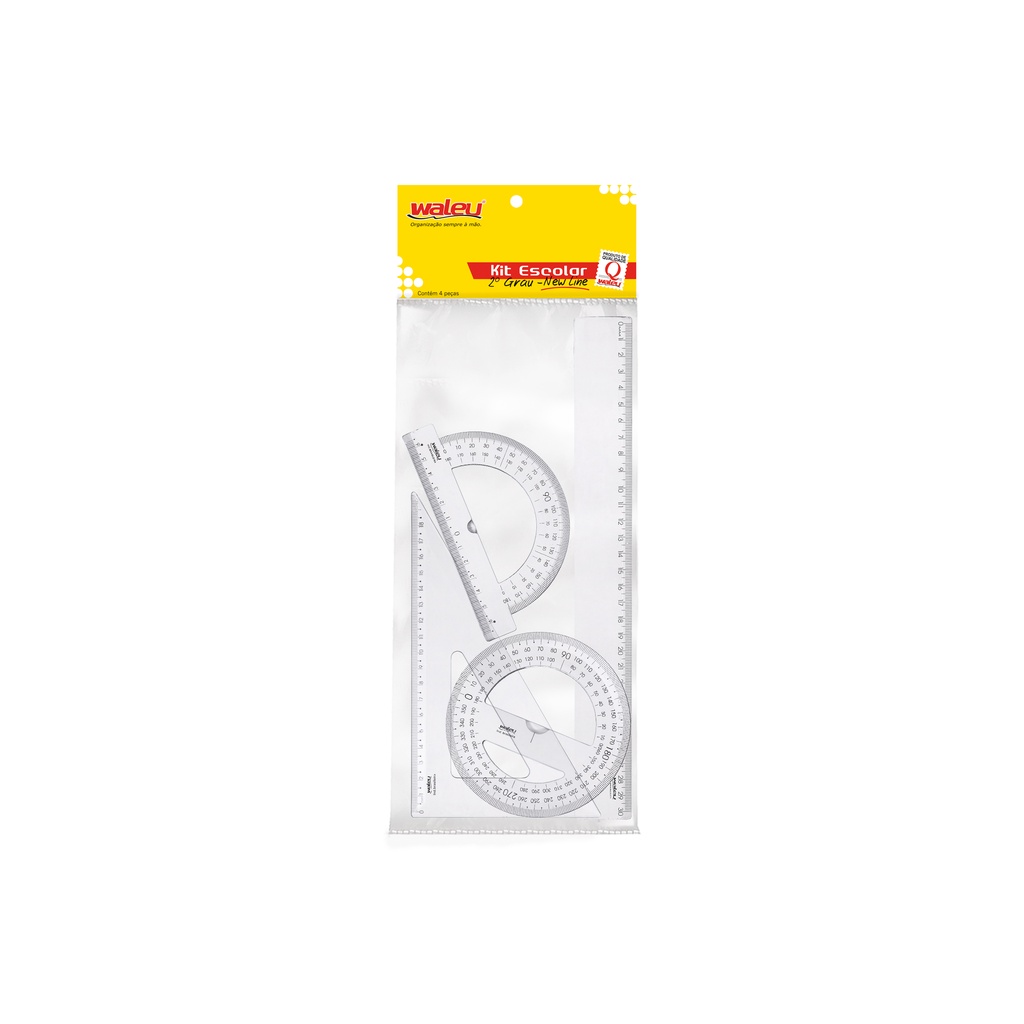 KIT ESCOLAR SEGUNDO GRAU NEW LINE | Shopee Brasil