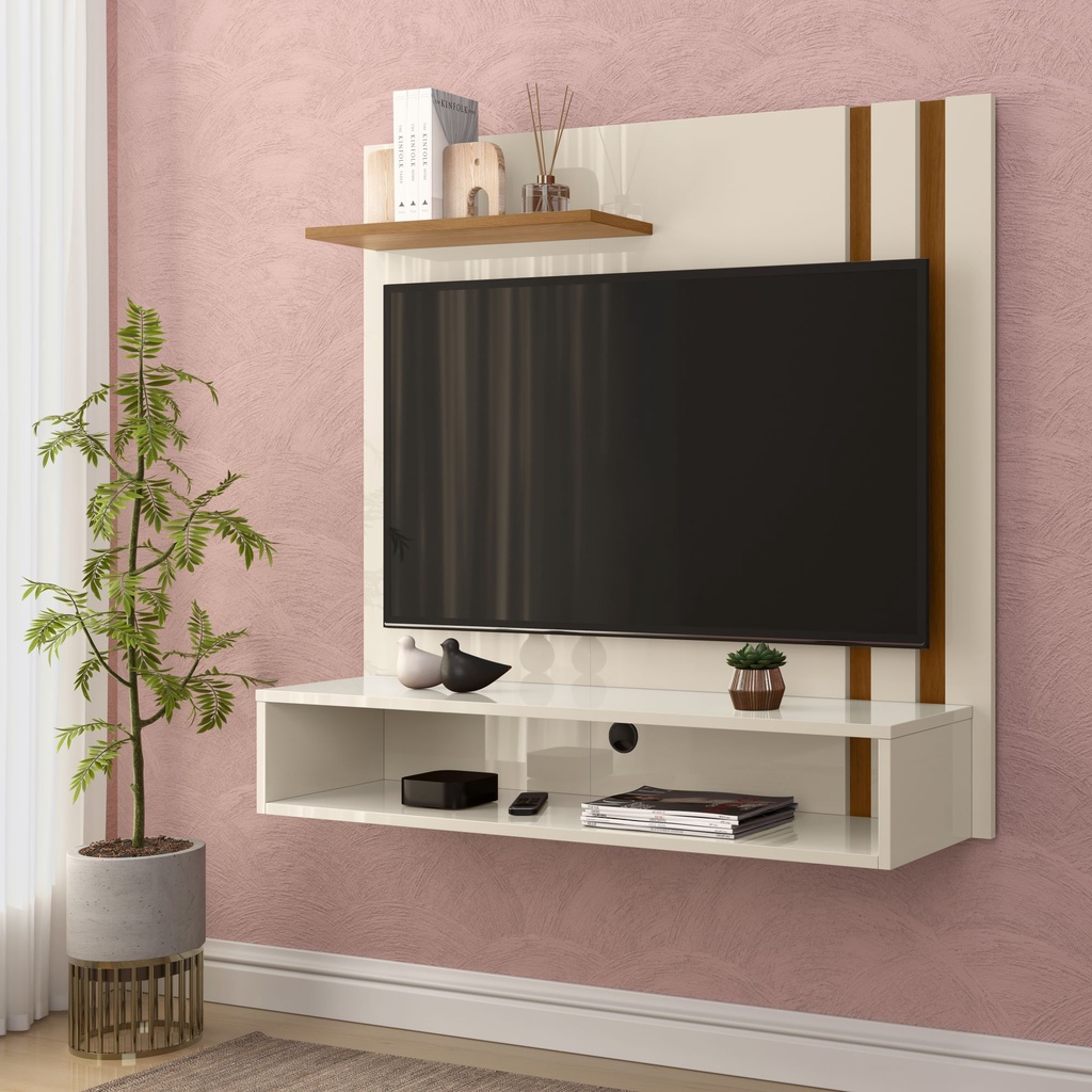 Painel para TV Smart 32 Polegadas Slim Nicho Designer Moderno | Shopee Brasil