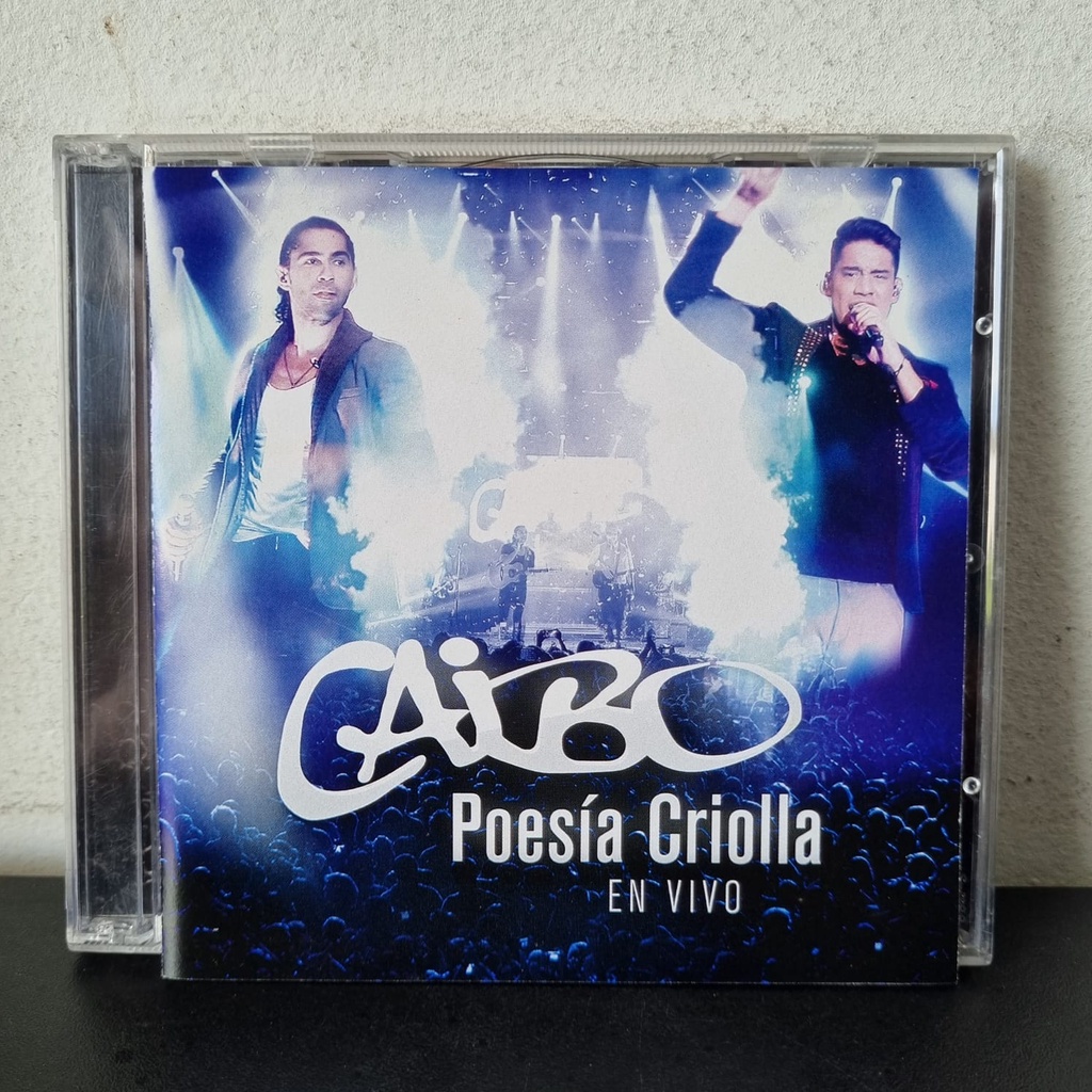 CD + DVD Caibo - Poesia Criolla En Vivo | Original | Shopee Brasil