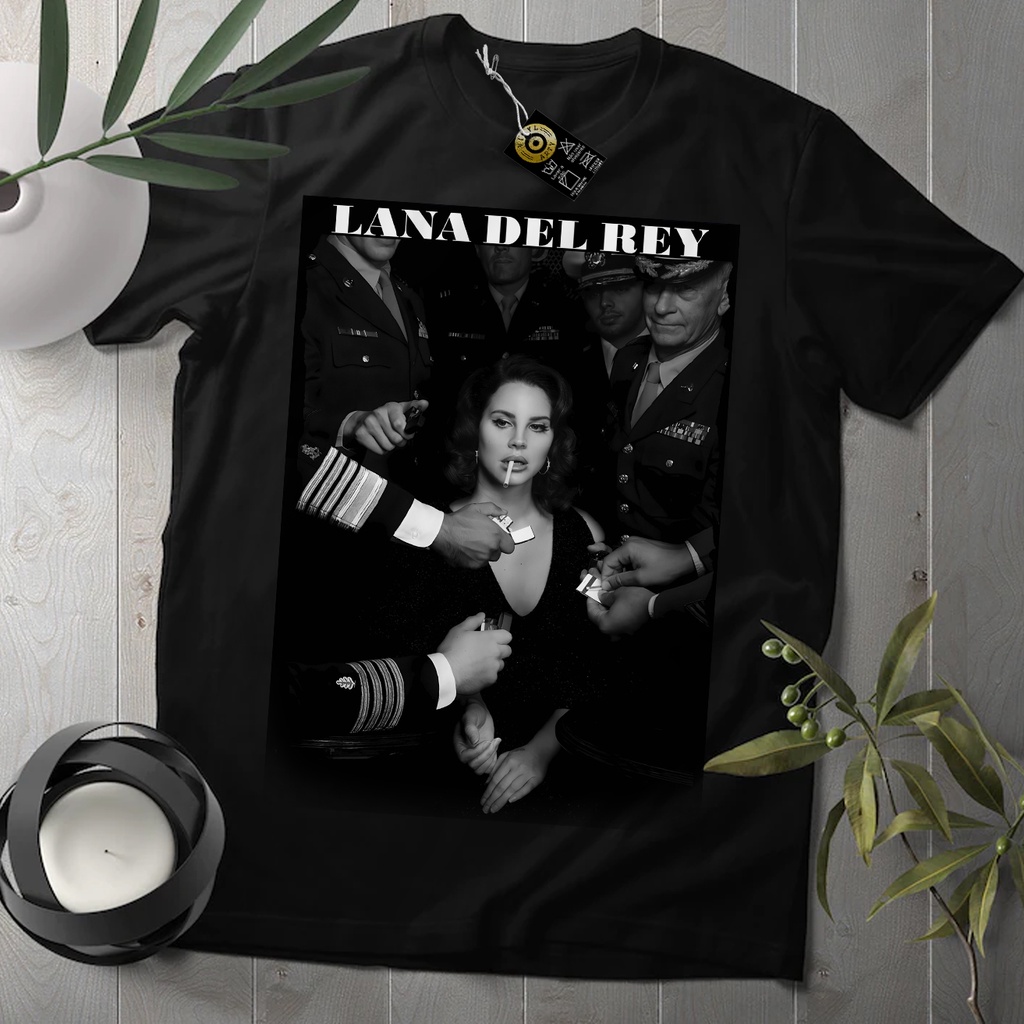 Camiseta unissex cantora Lana Del Rey | Shopee Brasil