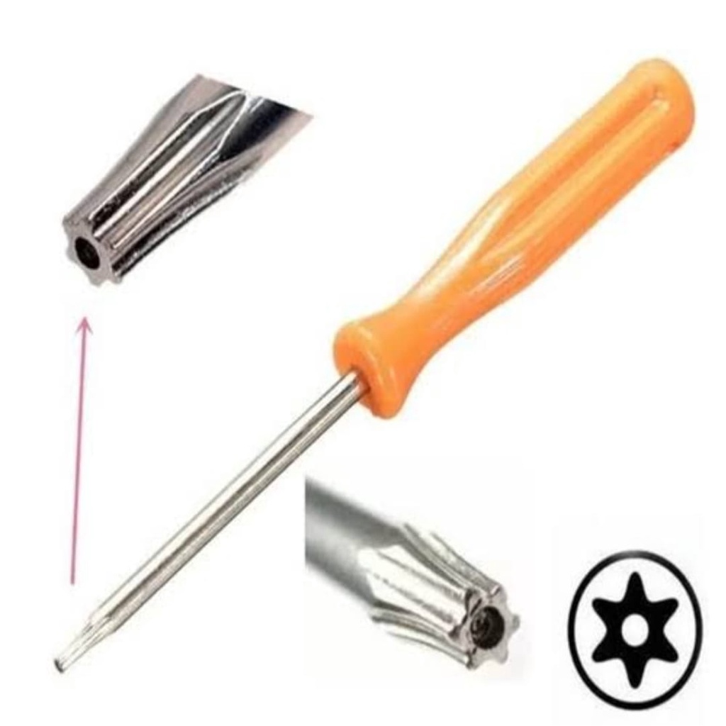 Chave Torx T8 Com Furo Para Controle Xbox One Xbox 360 Console PS3 PS4 ...