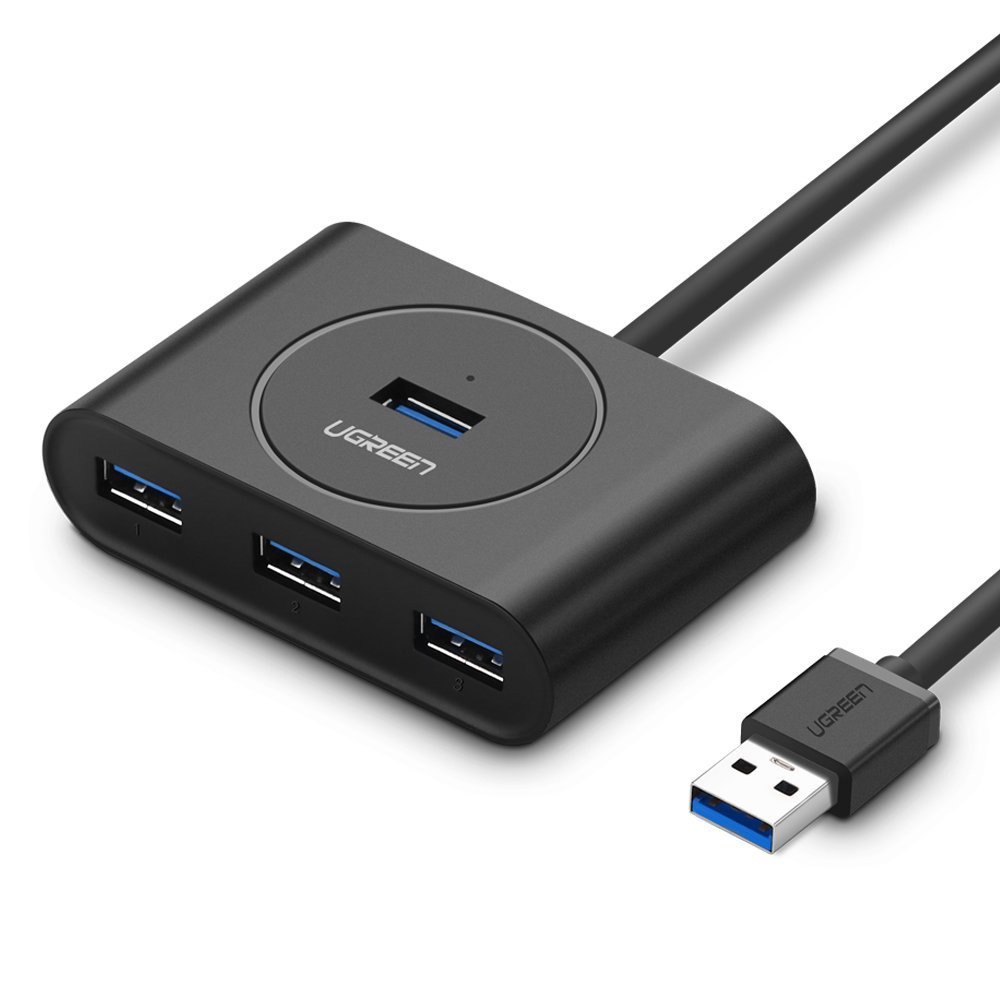 Hub Usb 3.0 Ugreen Windows Macbook 4 Portas 5gbps Alimentado Hub Usb 3. ...